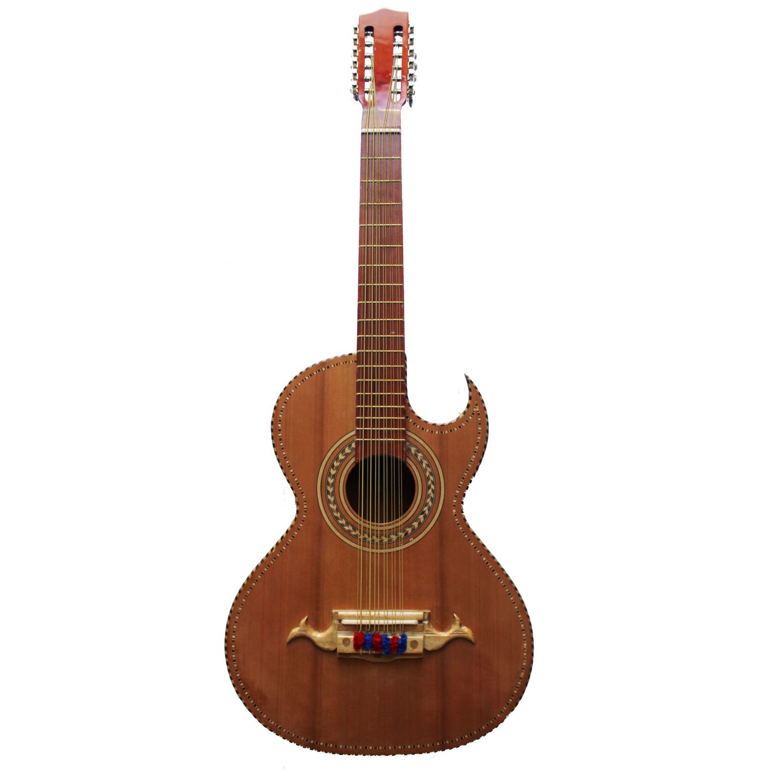 Bajo sexto Cedro con concha - Instrumentos musicales